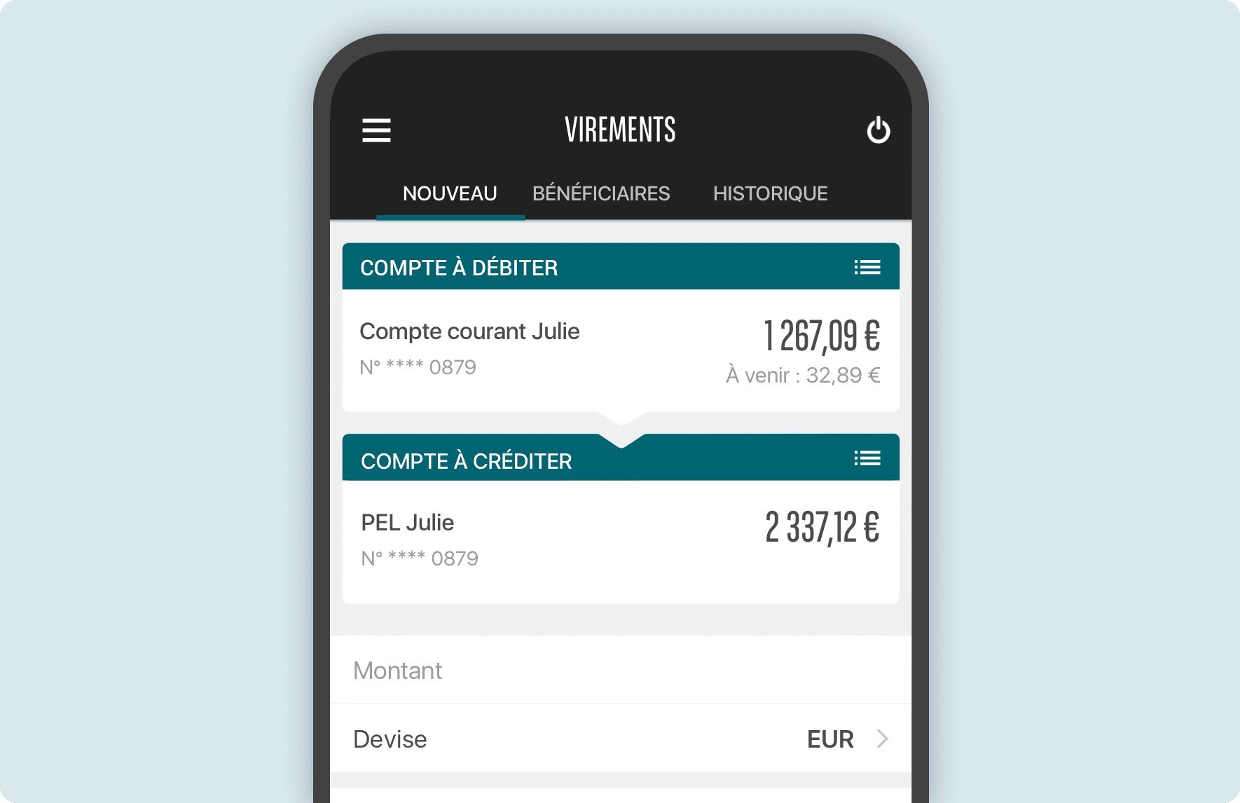 Application Mes Comptes | BNP Paribas